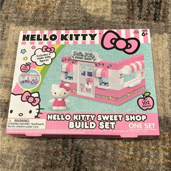 Sanrio | Toys | Hello Kitty Sweet Shop Build Set With Figure | Poshmark